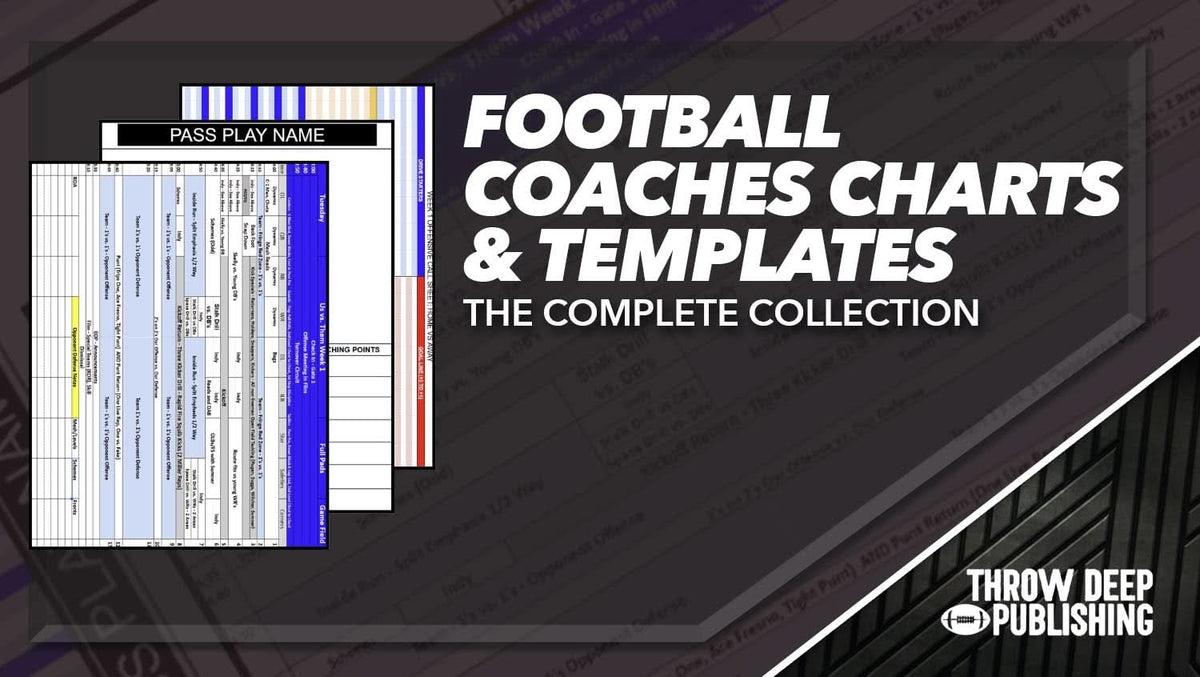 Football Coaches Charts & Templates: The Complete Collection – Throw ...