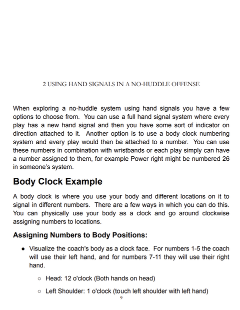 The Complete Guide to Football Signals: A Coach's Handbook – Throw Deep ...